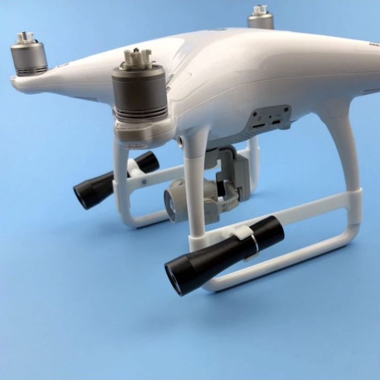 2 luces LED Sunnylife con soportes para DJI Phantom 4 (Estándar / Pro ...