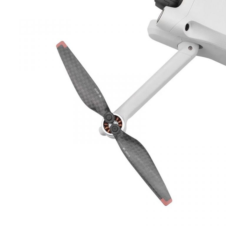 4 Hélices en Fibre de Carbone pour drone DJI Mini 3 Pro / Mini 4 Pro ...