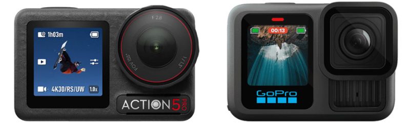 DJI Osmo Action 5 Pro vs GoPro HERO 13 Black: ¿Qué cámara de acción elegir?